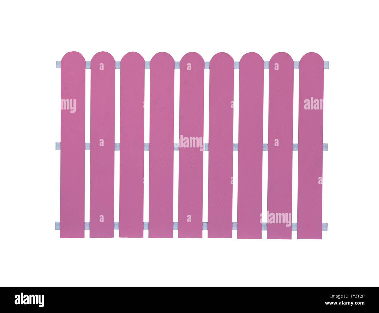 Pink fence hi-res stock photography and images - Alamy