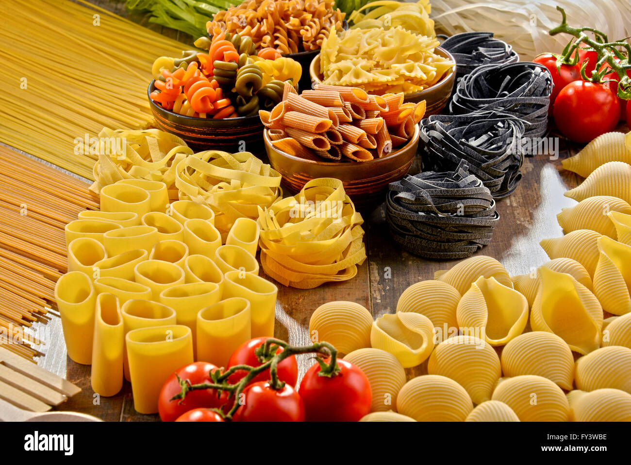 Spaghetti and macaroni hi-res stock photography and images - Alamy