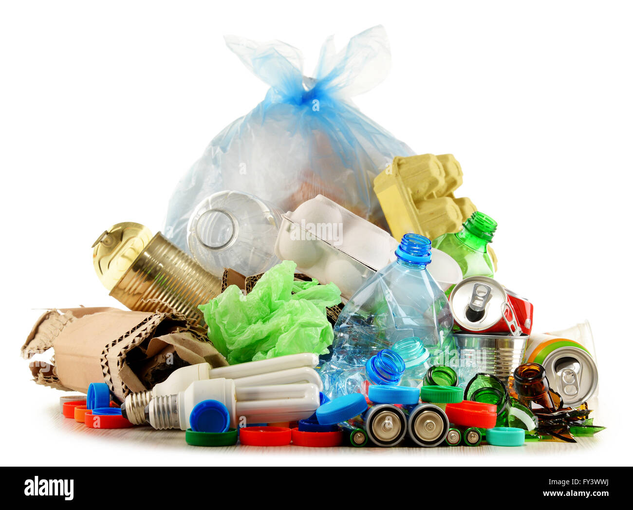 Recyclable plastic garbage bag hi-res stock photography and images - Alamy