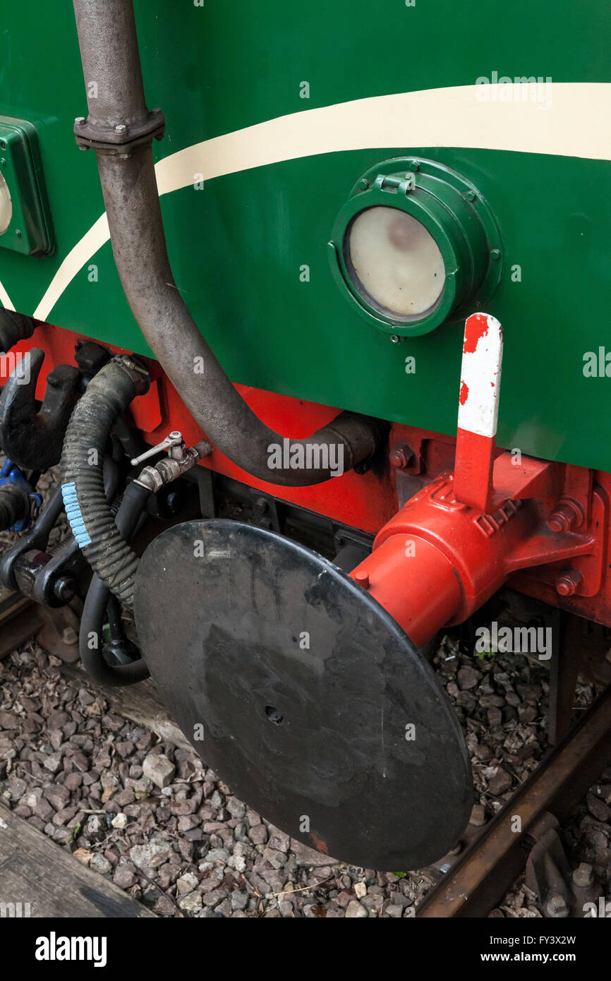 Buffers, 55012 BR Class 122, Stanhope Station, Stanhope, Weardale ...