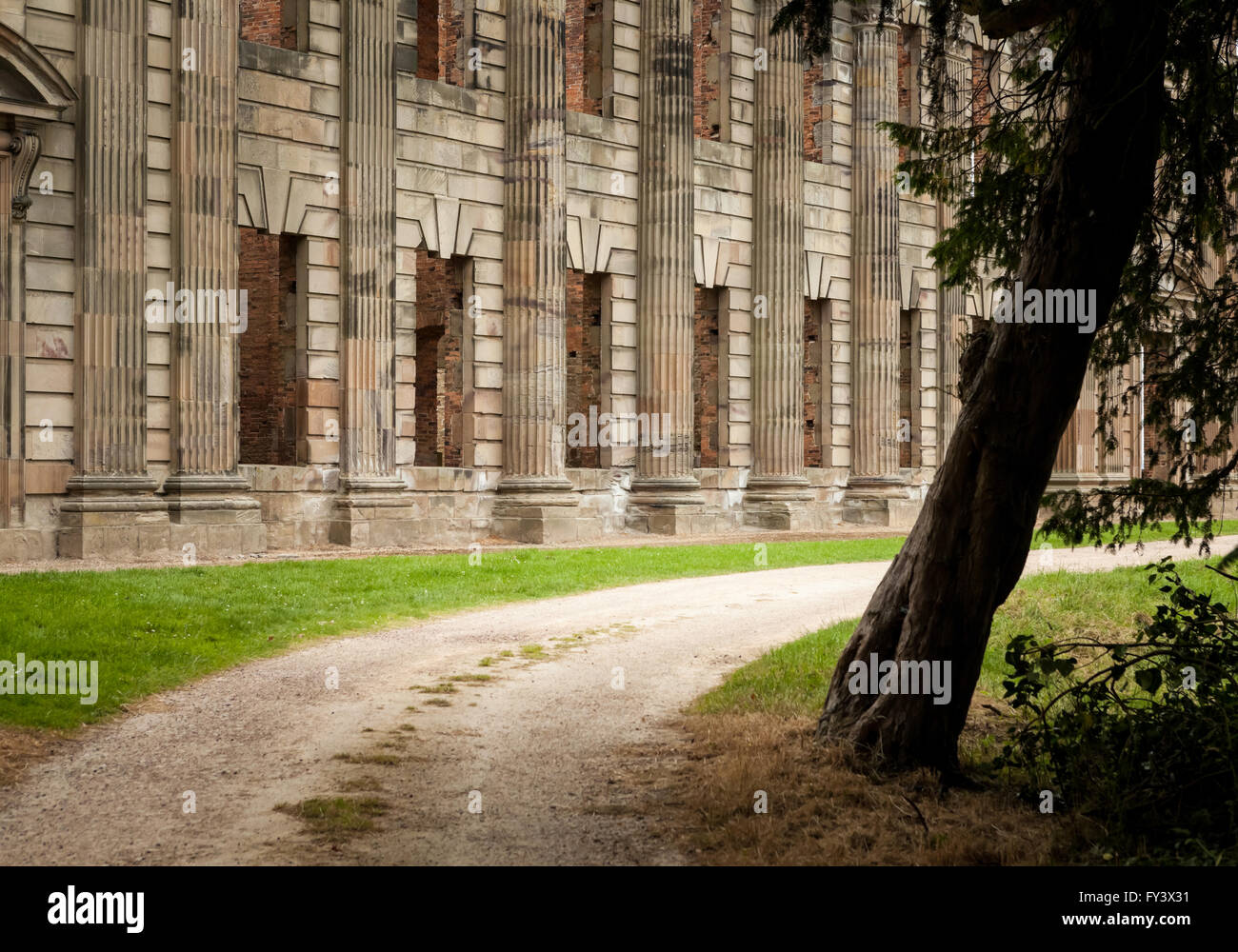Sutton Scarsdale hall, Derbyshire, England Stock Photo - Alamy