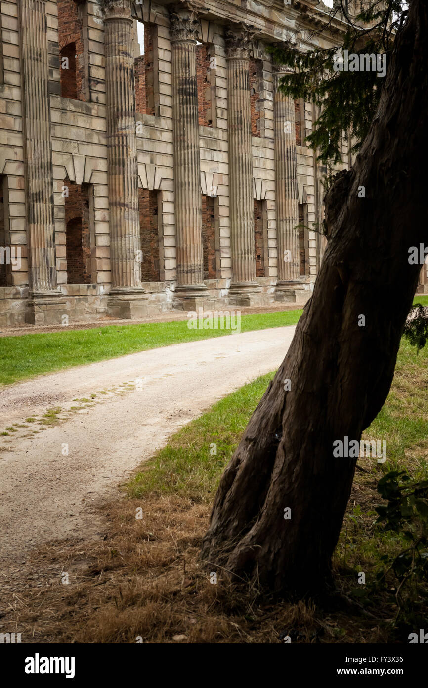 Sutton Scarsdale hall, Derbyshire, England Stock Photo - Alamy