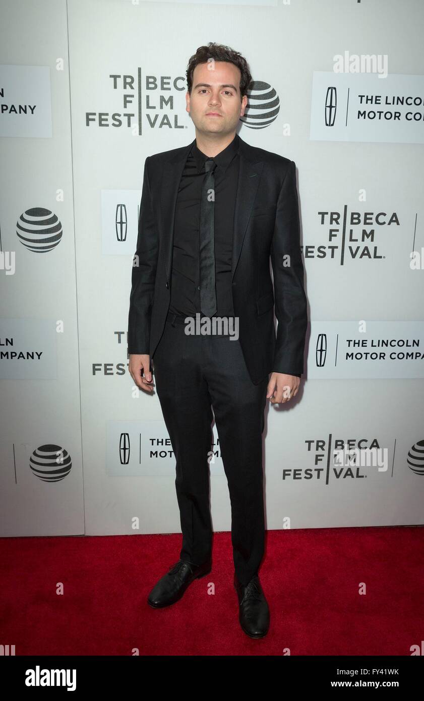 New York, NY, USA. 20th Apr, 2016. Alexander Black at arrivals for A ...