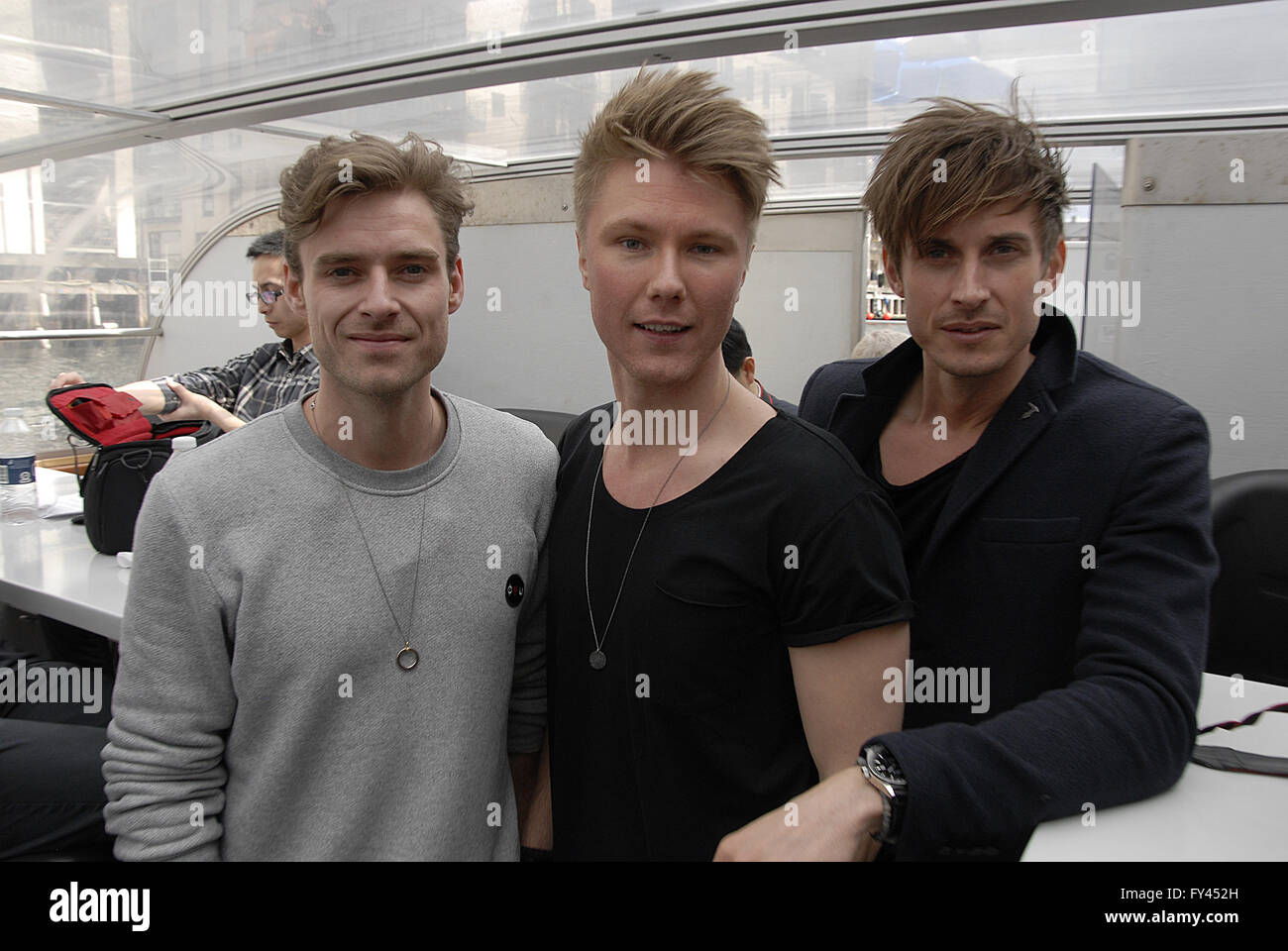 Copenhagen, Denmark. 21st April, 2016. Lighthouse X Danish pop group ...