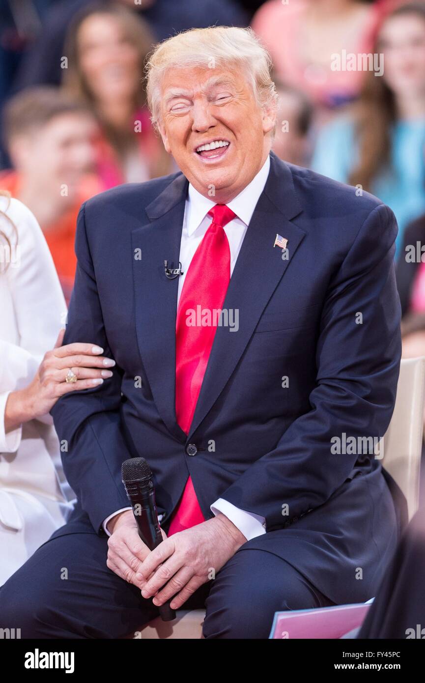 New York, NY, USA. 21st Apr, 2016. Donald Trump in attendance for ...
