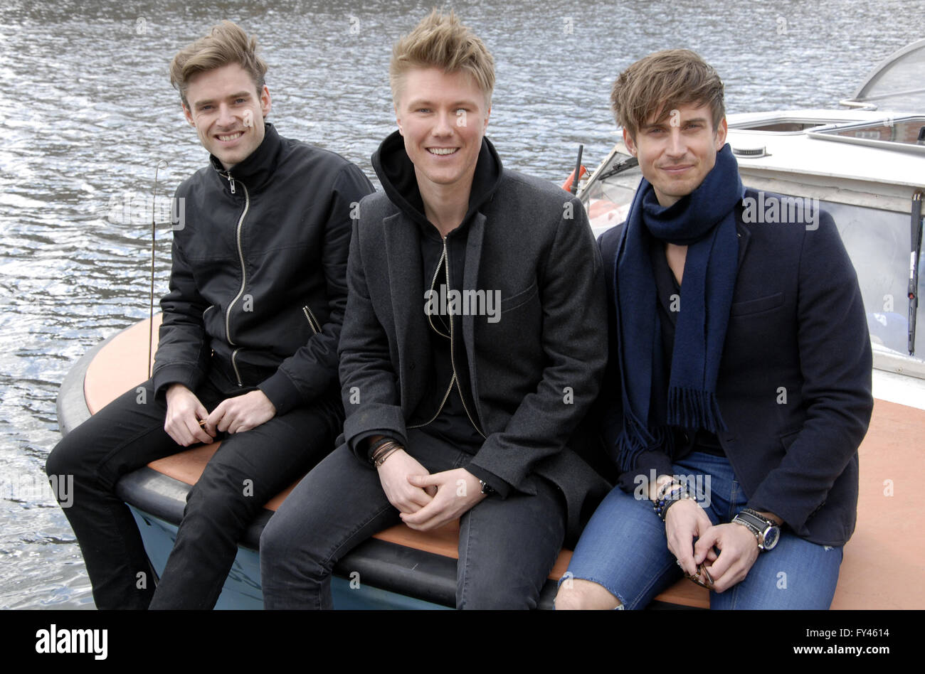 Copenhagen, Denmark. 21st April, 2016. Lighthouse X Danish pop group ...