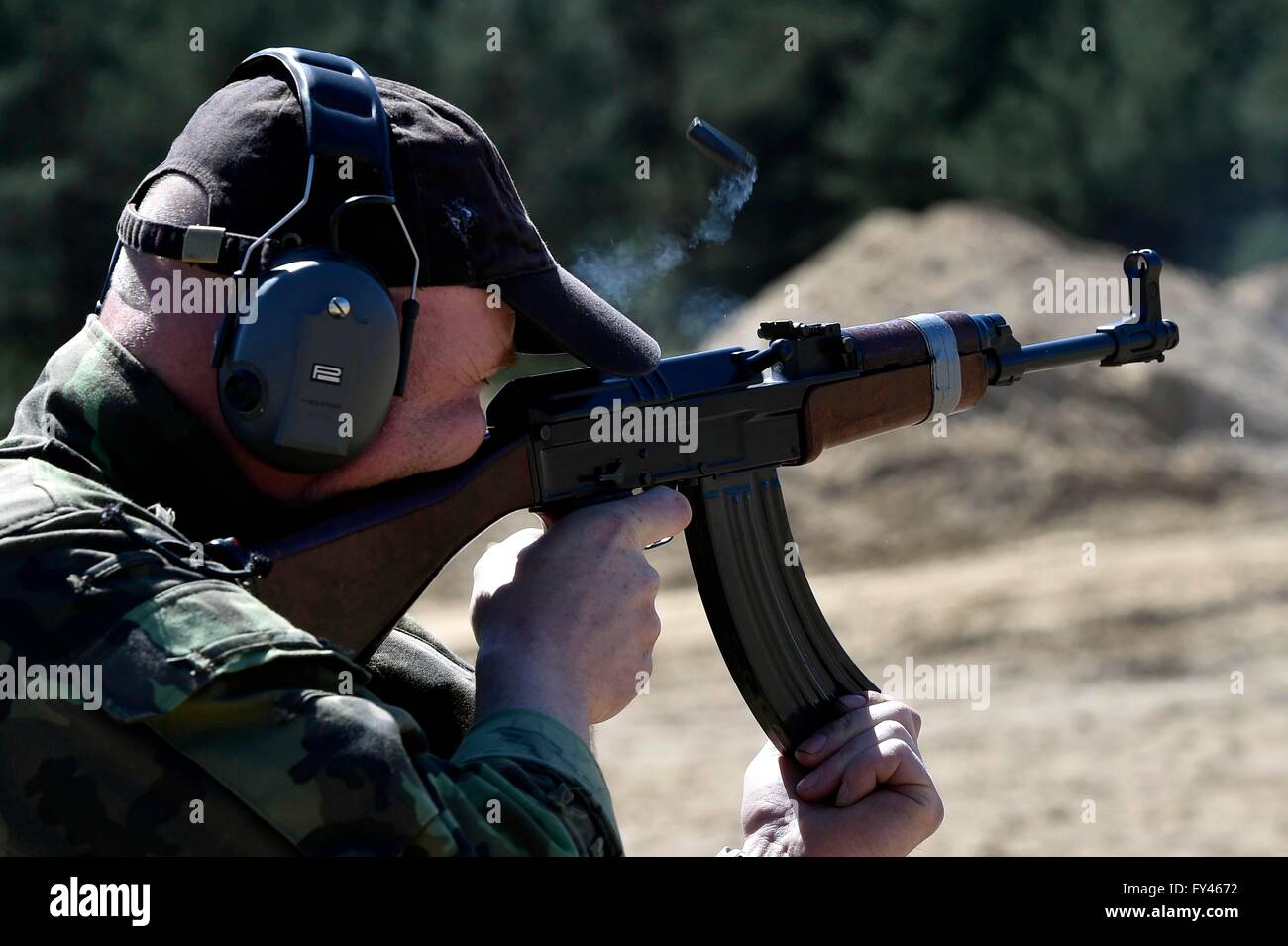 Bzenec, Czech Republic. 21st Apr, 2016. 8th Military Snipers World ...