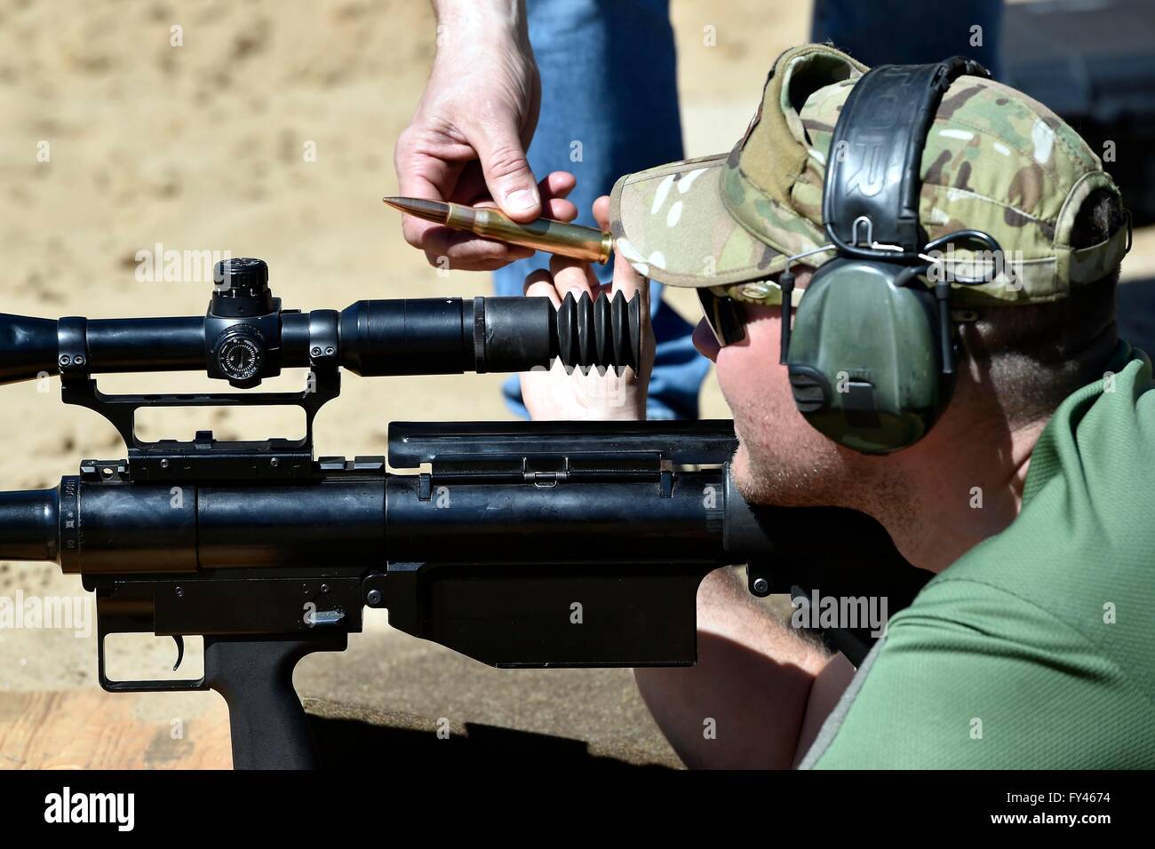 Bzenec, Czech Republic. 21st Apr, 2016. 8th Military Snipers World ...