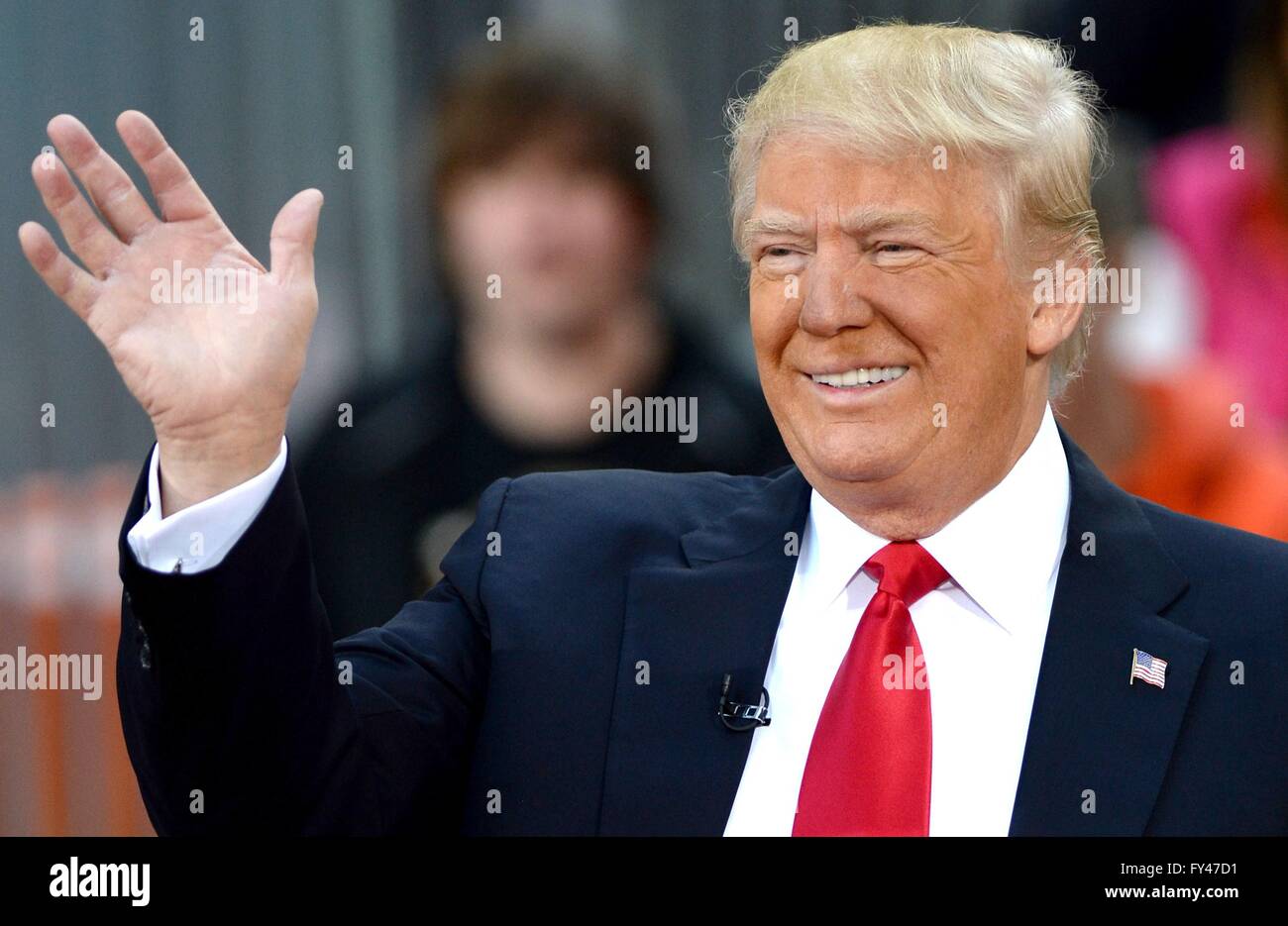 New York, NY, USA. 21st Apr, 2016. Donald Trump in attendance for ...