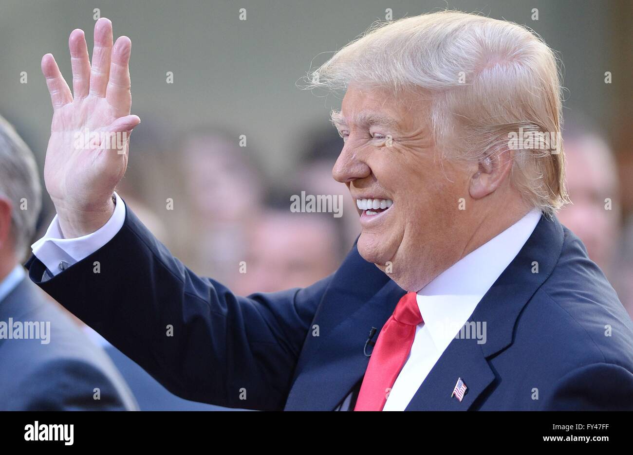 New York, NY, USA. 21st Apr, 2016. Donald Trump in attendance for ...
