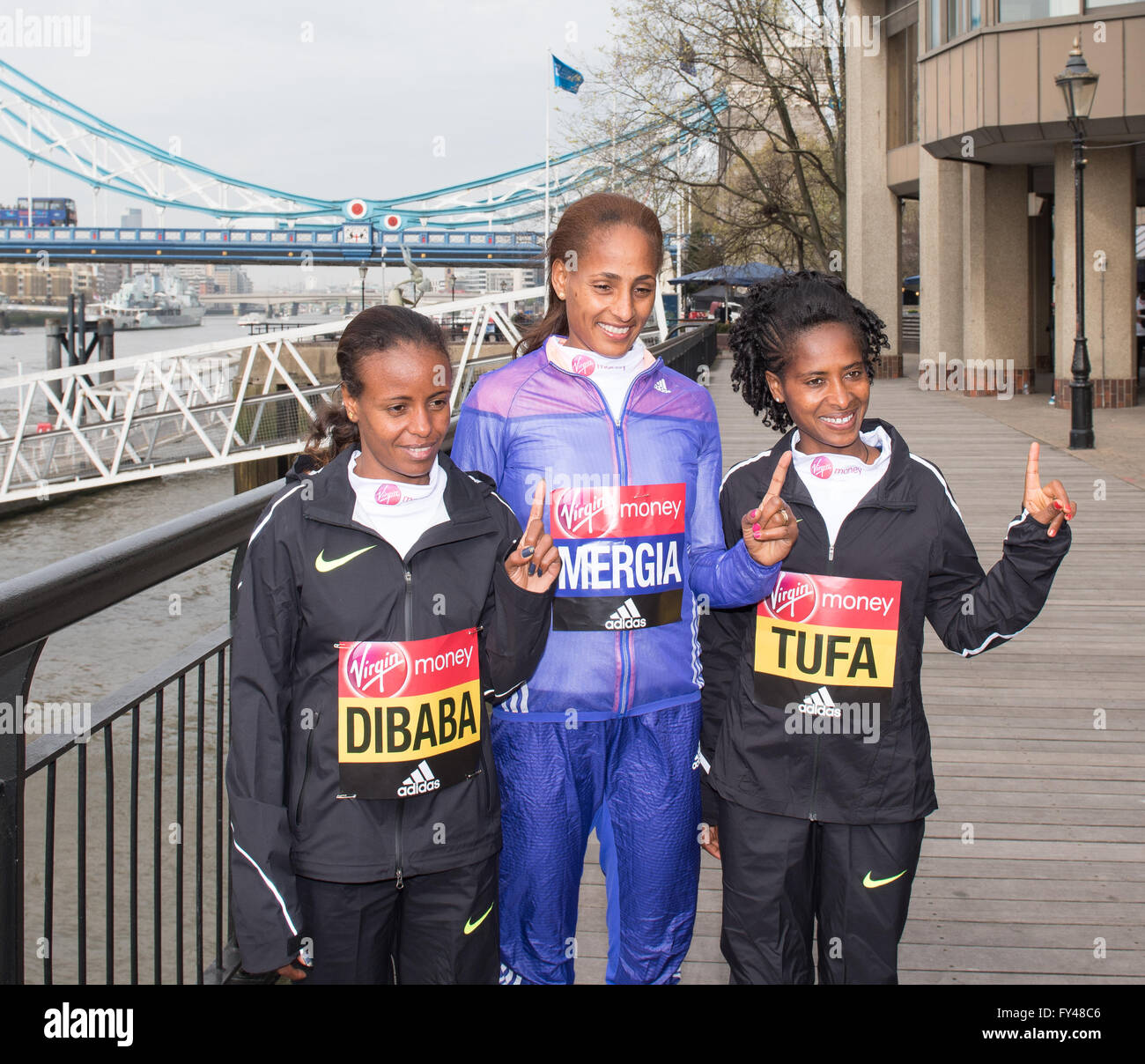 London, UK. 21st April, 2016. Virgin Money London Marathon 2016,Mare ...