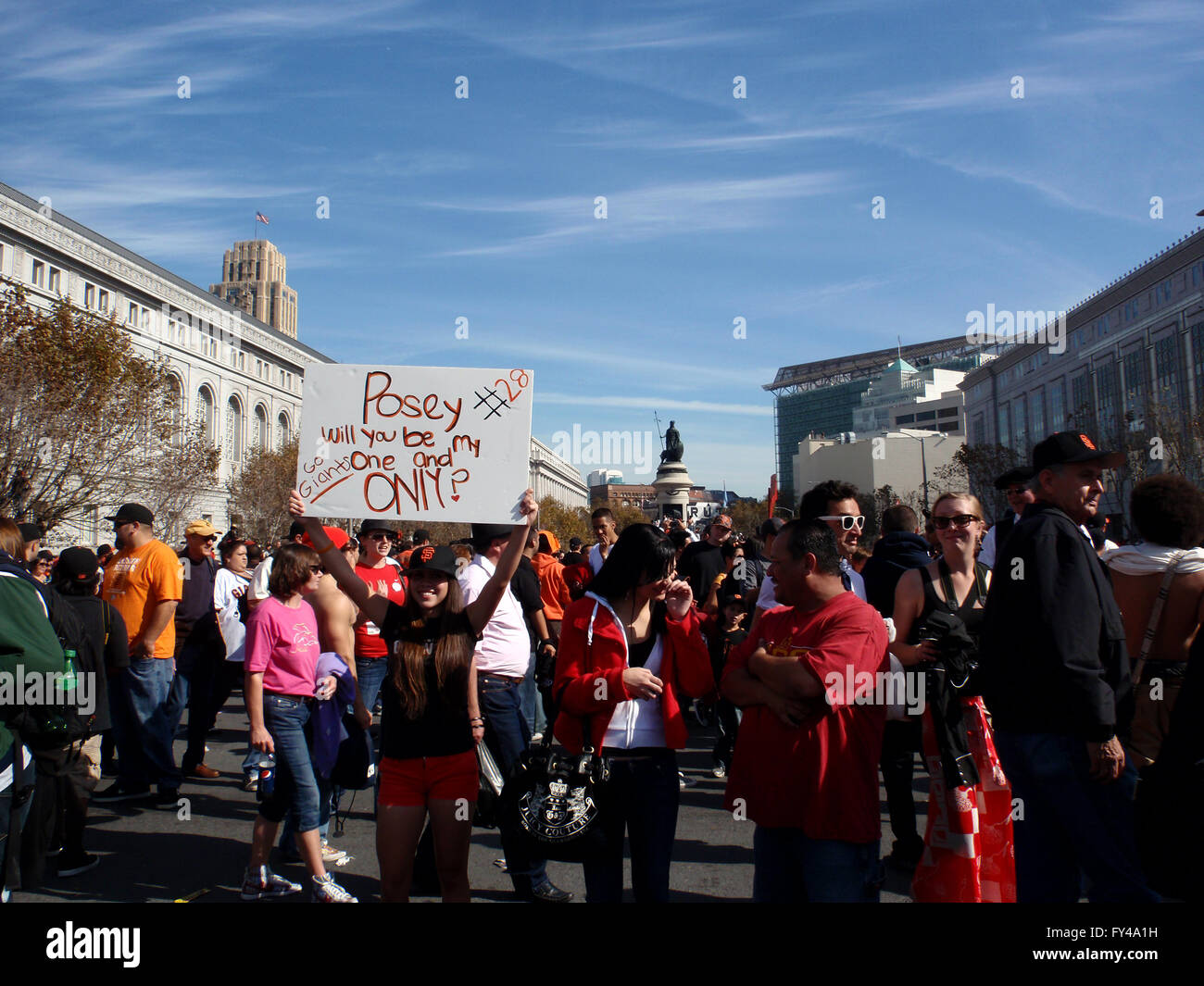 San francisco giants parade hi-res stock photography and images - Alamy