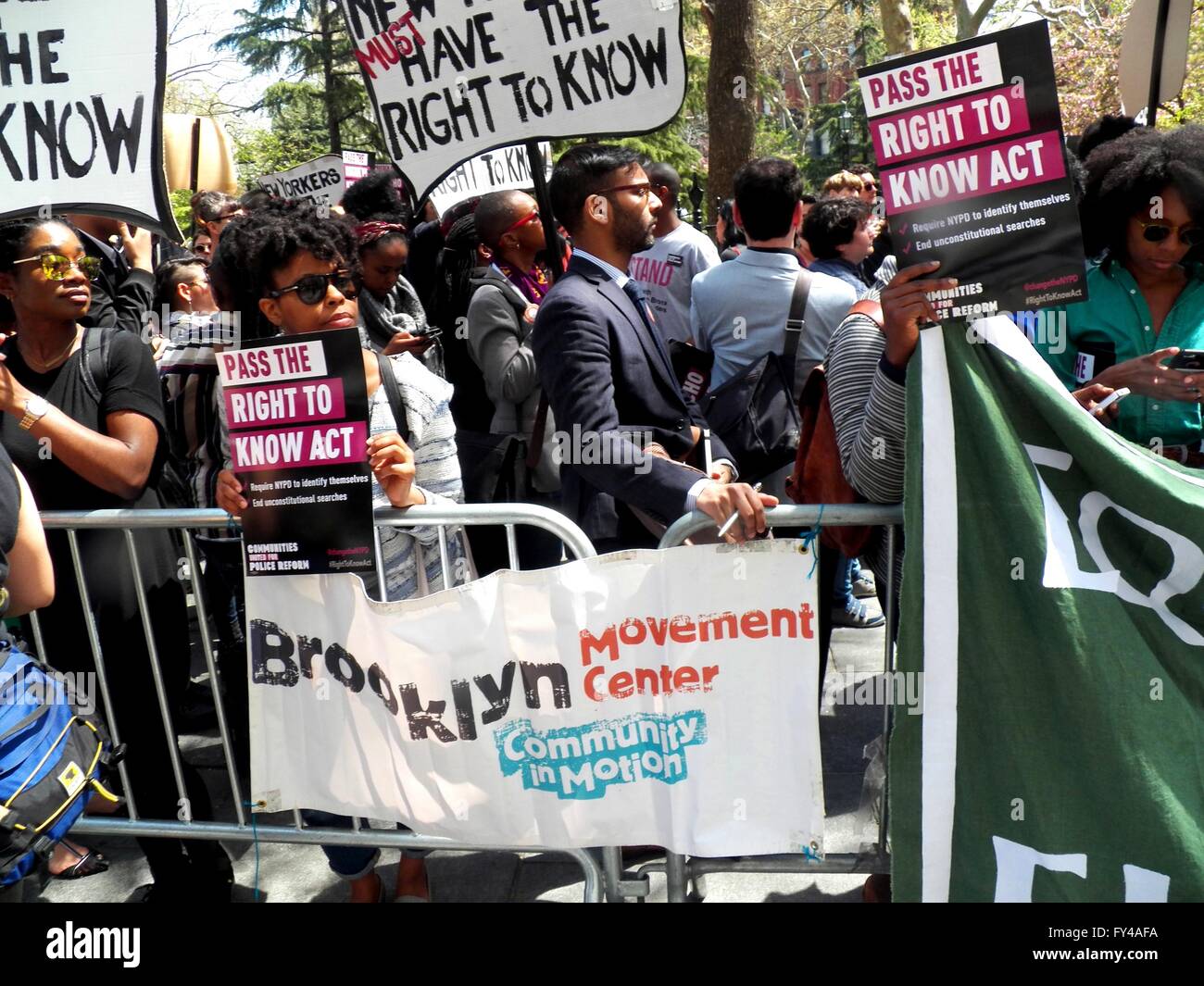 New York, United States. 21st Apr, 2016. New York City Hall Rally for ...