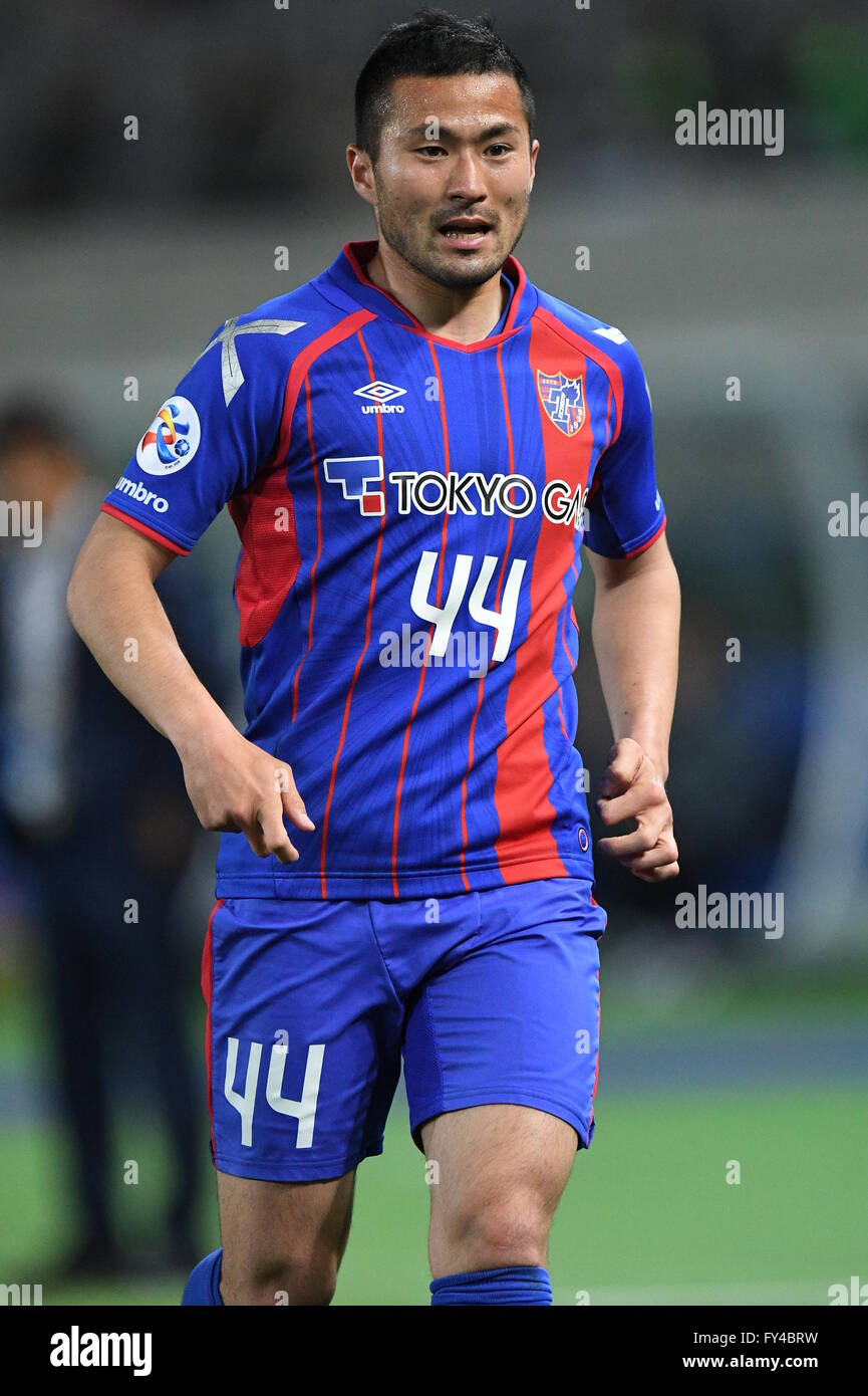 Tokyo, Japan. 20th Apr, 2016. Takuma Abe (FC Tokyo) Football/Soccer ...