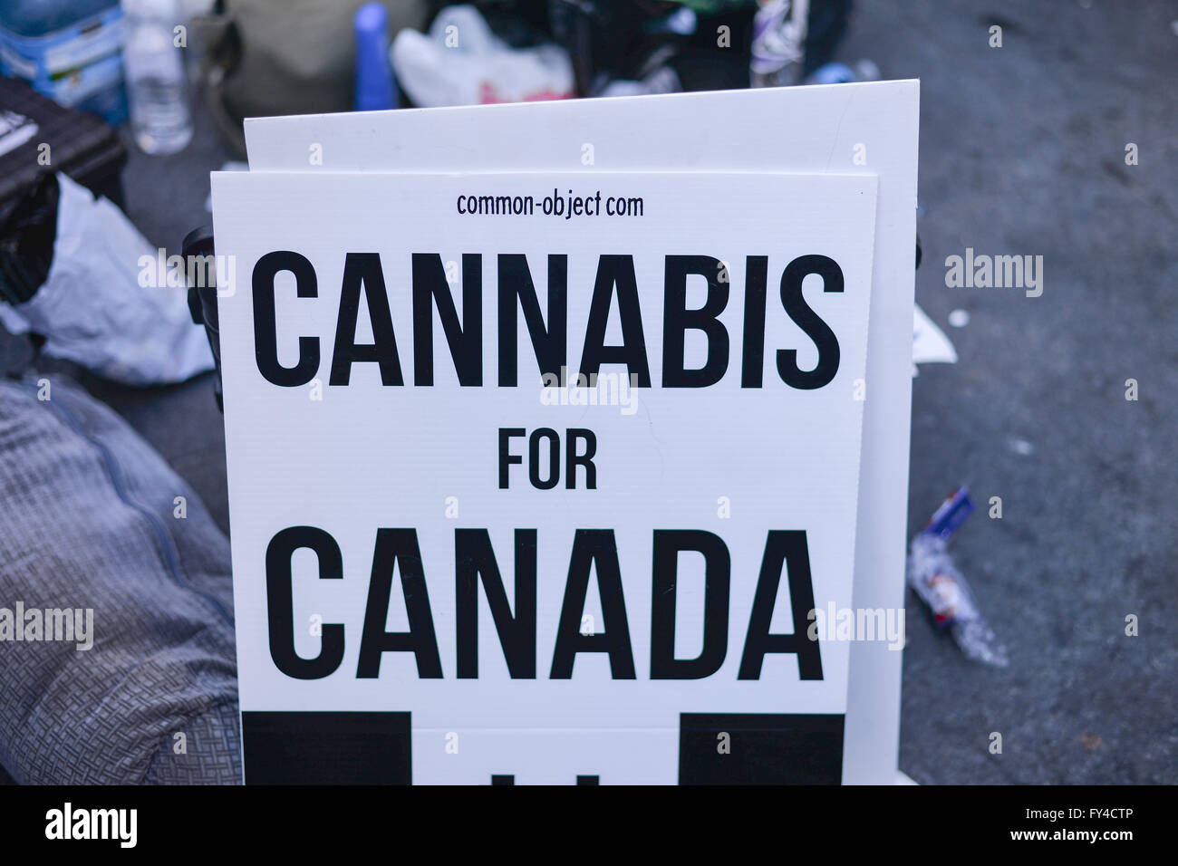 TORONTO/ONTARIO CANADA - 2016 APRIL 20: People celebrating 420 Toronto ...