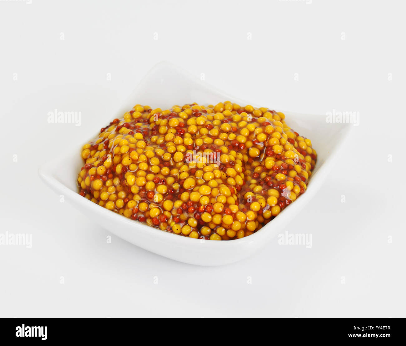 French Grain Mustard Stock Photo - Alamy