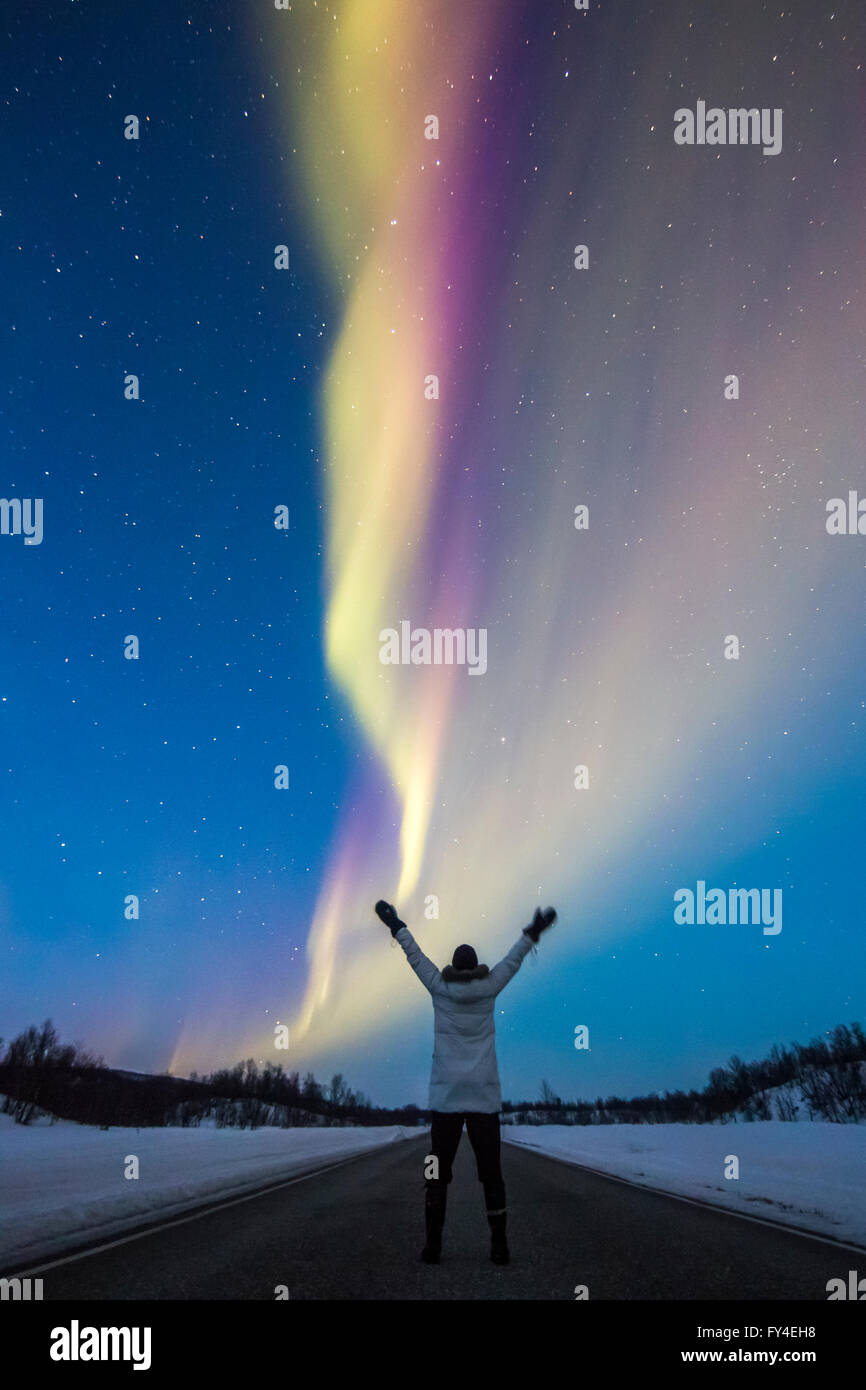Magic of Lapland Stock Photo - Alamy