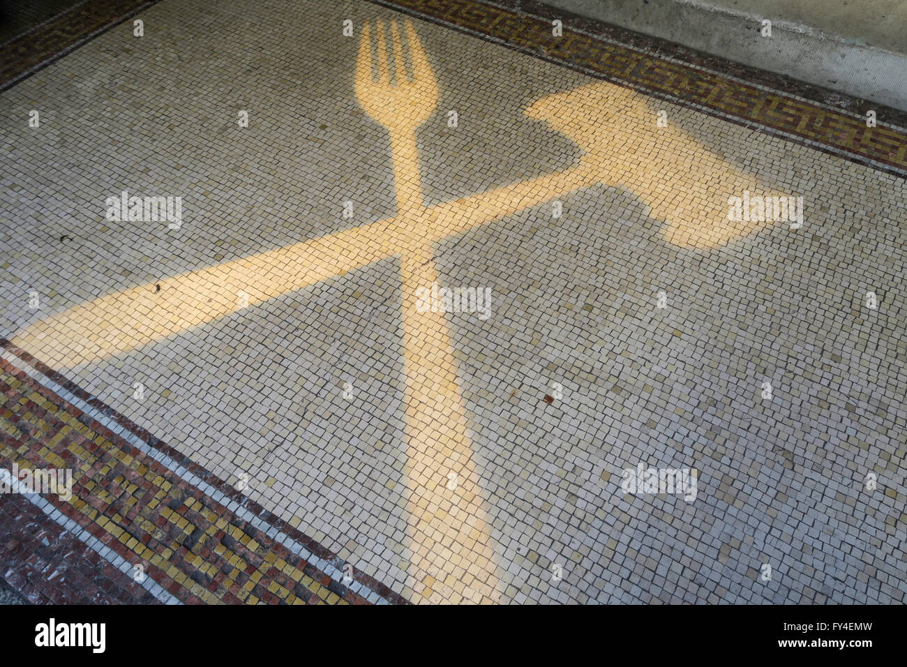 Lighting for a Culinary Event at the Bar Association Building Entrance ...