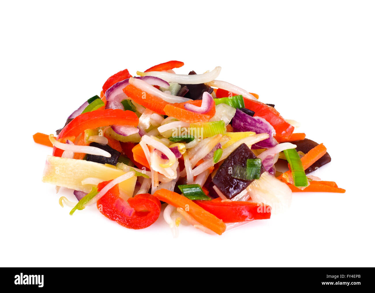 A Mix of Chinese Vegetables Stock Photo - Alamy