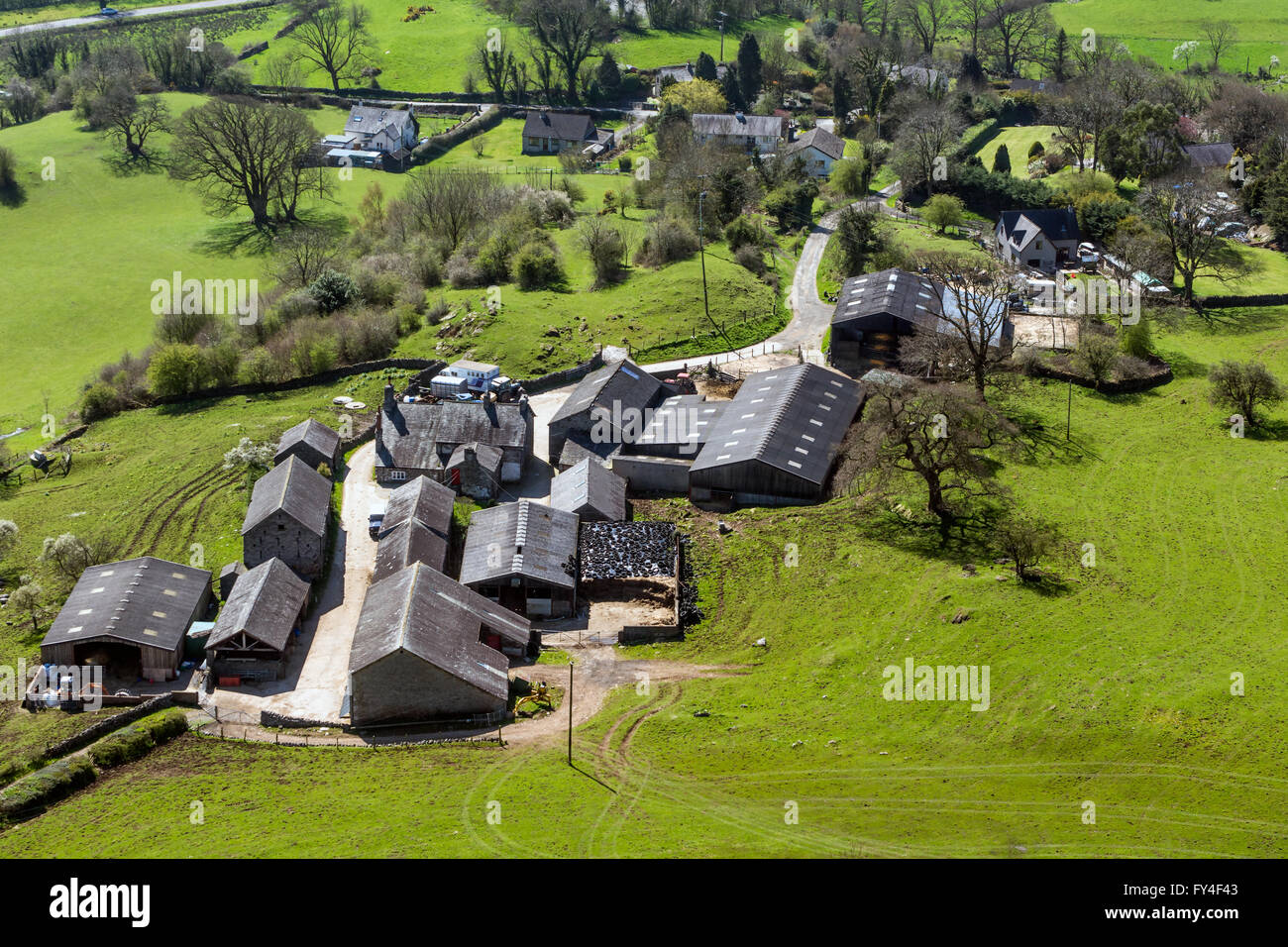 Low Fell End Farm Mill Side near Witherslack Cumbria Stock Photo - Alamy