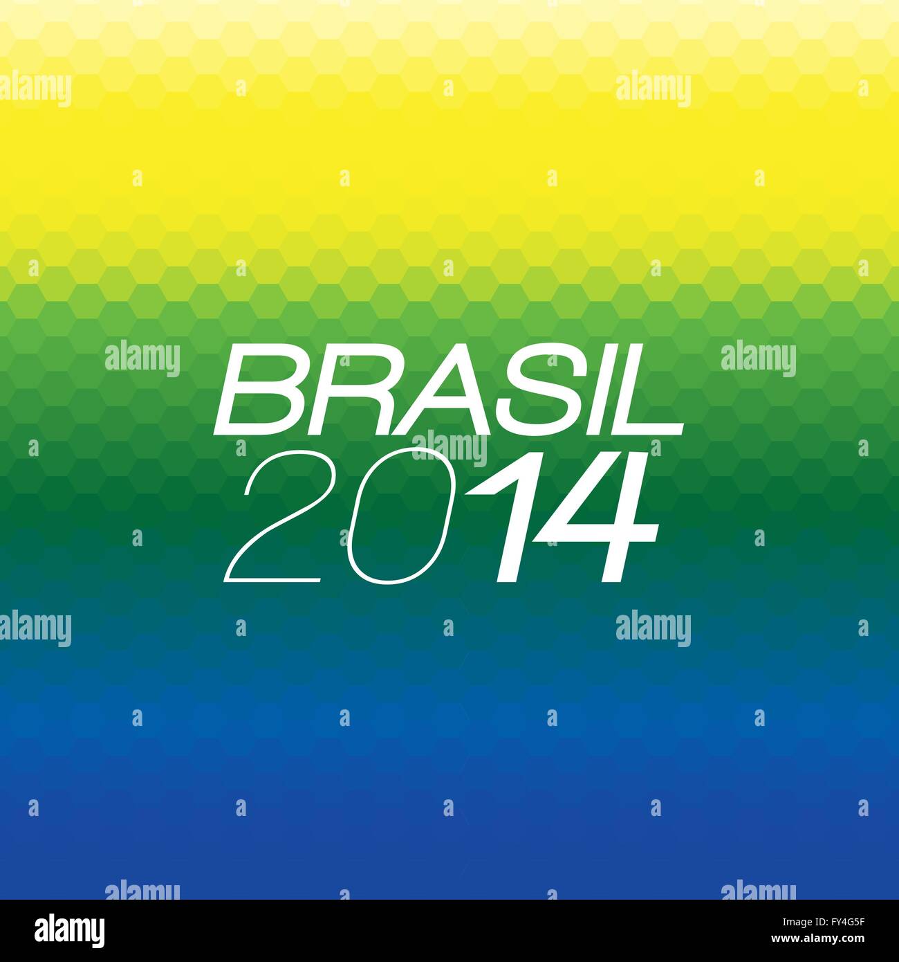 Brazil Vector Color Background Stock Photo - Alamy