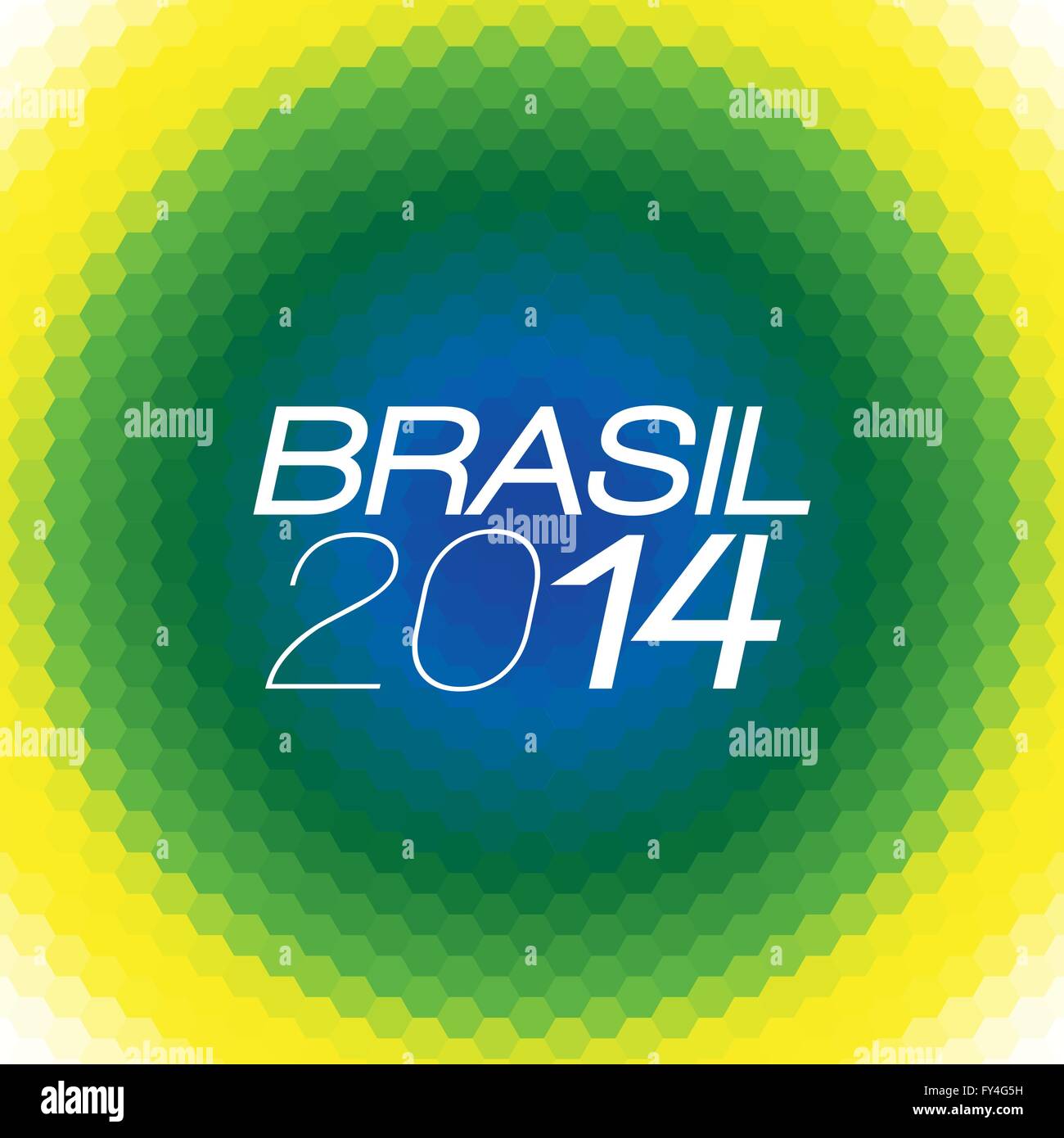 Brazil Vector Color Background Stock Photo - Alamy