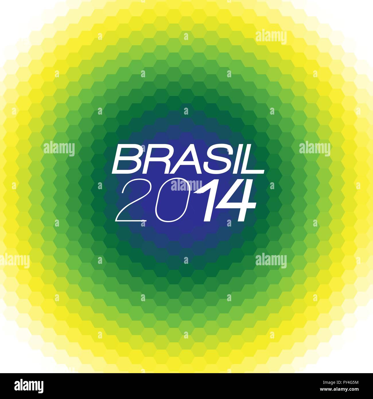 Brazil Vector Color Background Stock Photo - Alamy