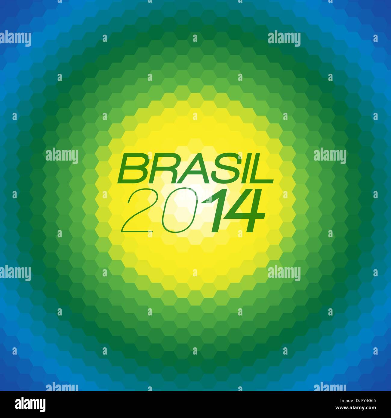 Brazil Vector Color Background Stock Photo - Alamy