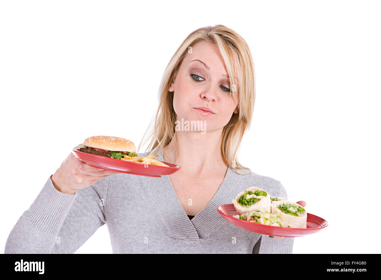 Series about a woman making various choices - food, exercise, etc ...