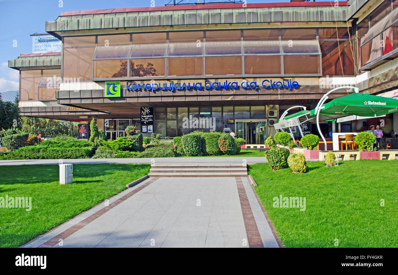 National Theater, Bitola, Macedonia Stock Photo - Alamy