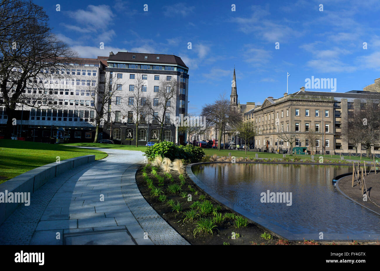Aerial views of edinburgh hi-res stock photography and images - Alamy