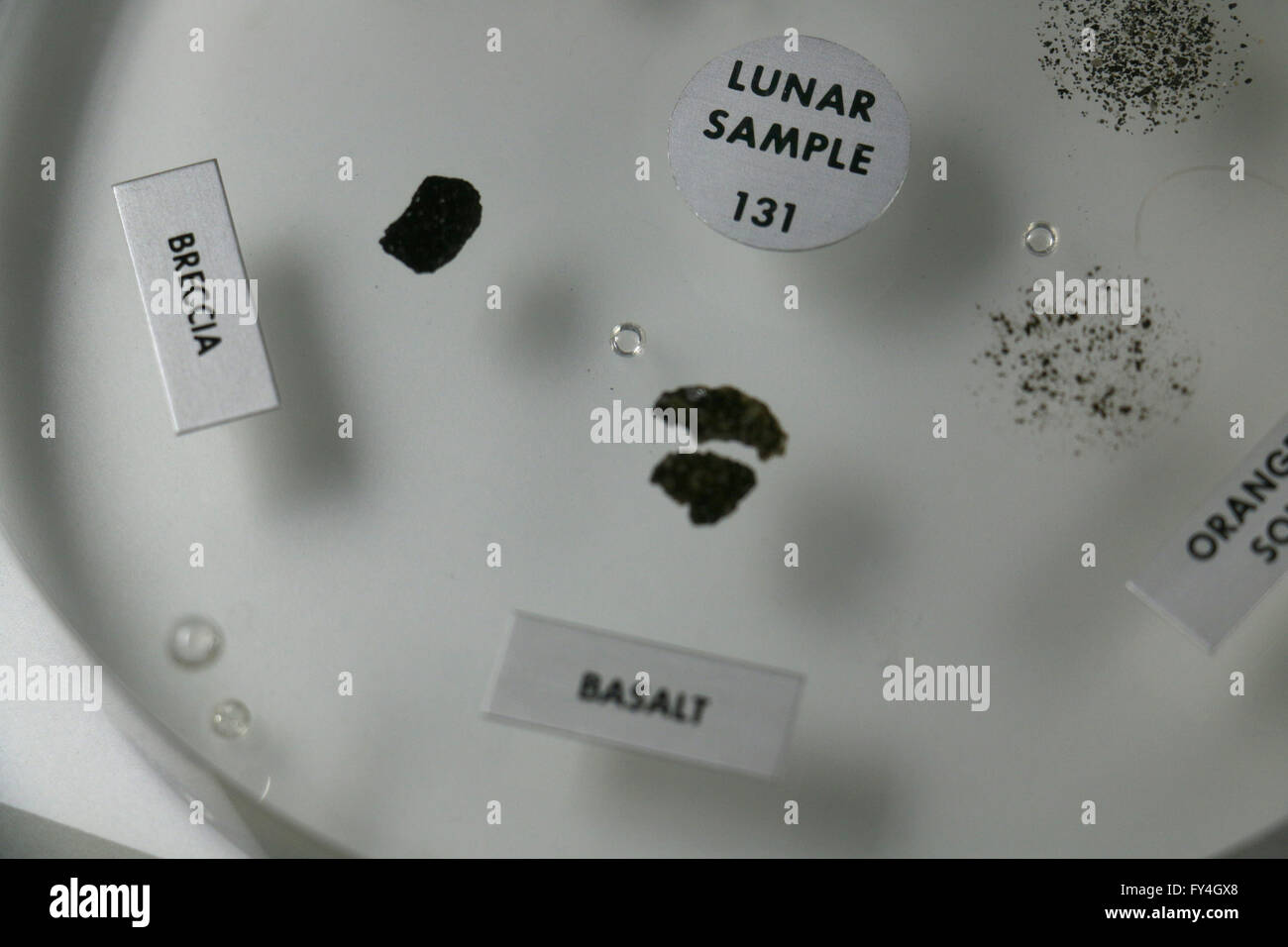 Moon rock samples hi-res stock photography and images - Alamy