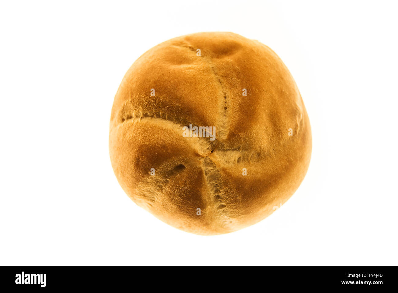 german bun on white background Stock Photo - Alamy