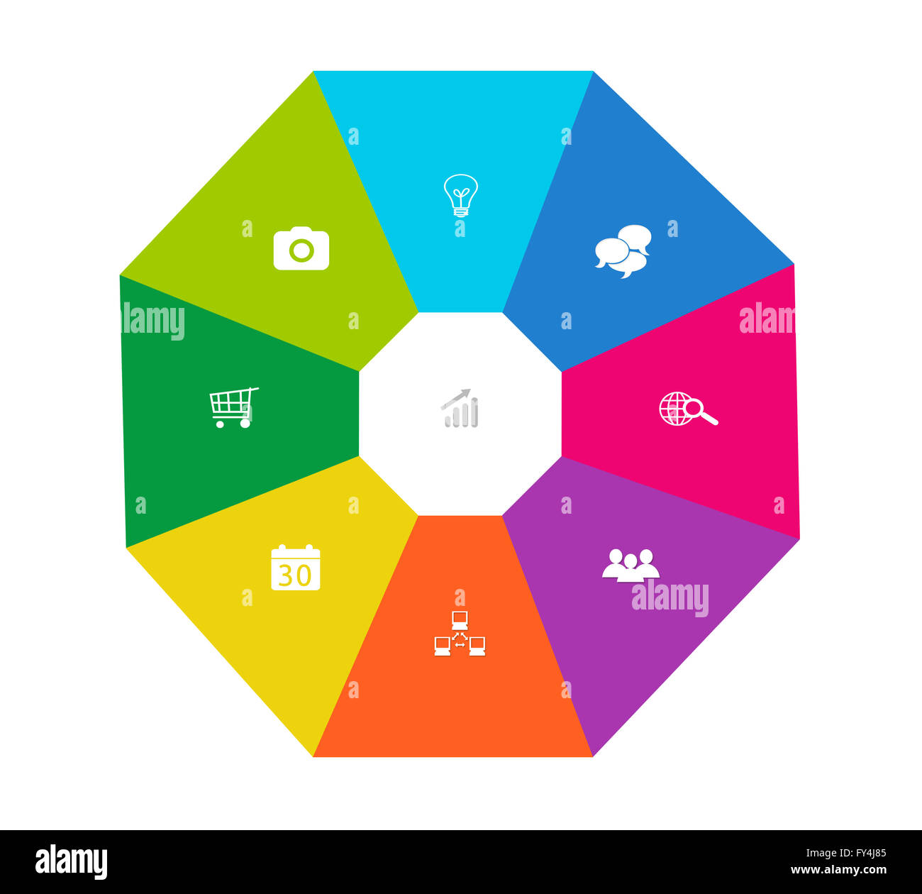 Octagon design hi-res stock photography and images - Alamy