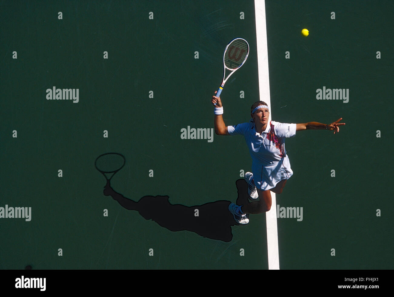 Steffi graf us open 1995 hi-res stock photography and images - Alamy