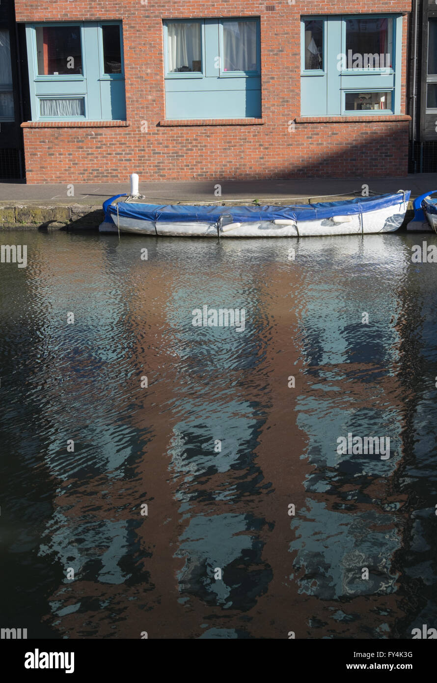 Sea Cadets dinghy at Gloucester Docks in England Stock Photo - Alamy