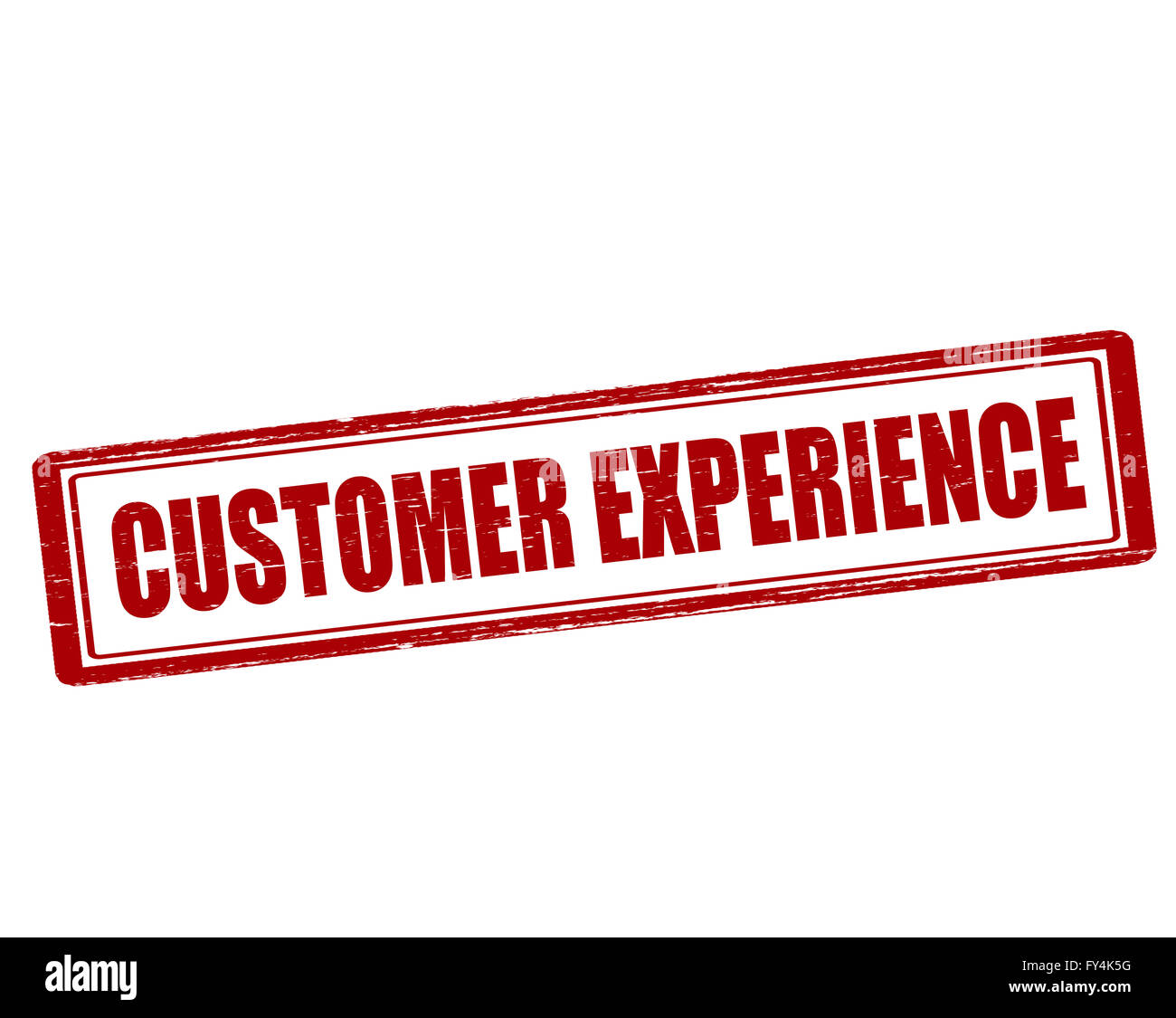 Rubber stamp with text customer experience inside, vector illustration ...