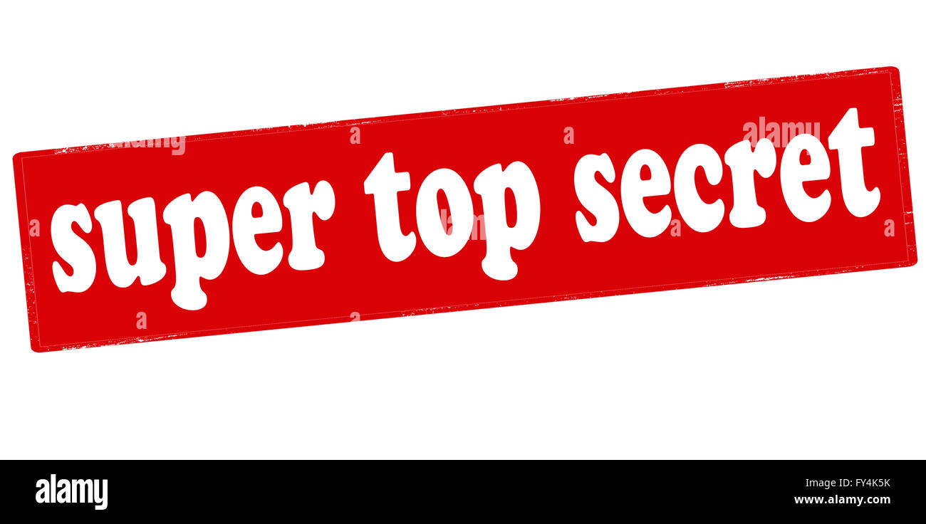 Rubber stamp with text super top secret inside, vector illustration ...