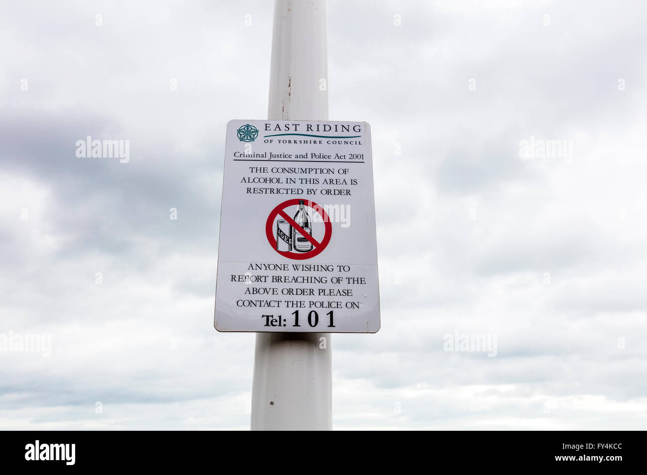 consumption of alcohol sign is restricted in this area call police 101 ...