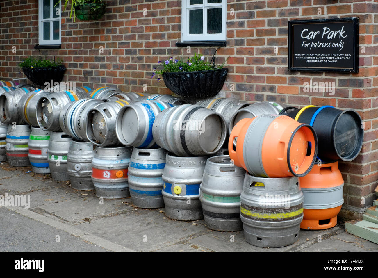 Aluminum beer barrels hi-res stock photography and images - Alamy