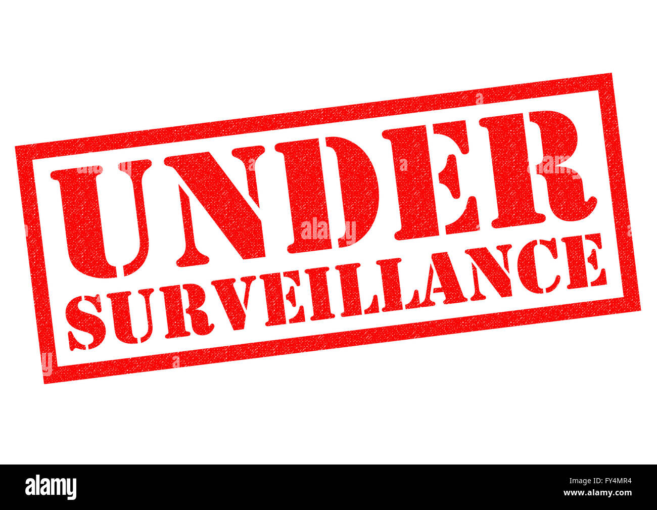 Under surveillance Cut Out Stock Images & Pictures - Alamy