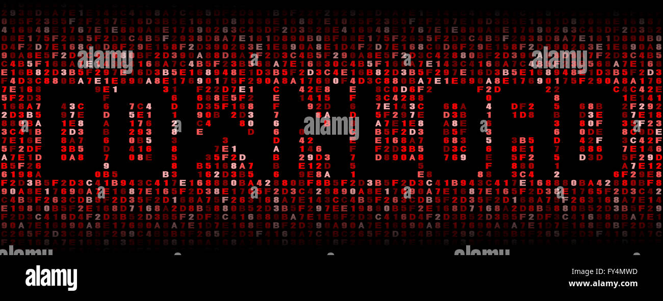 Download text on hex code illustration Stock Photo - Alamy