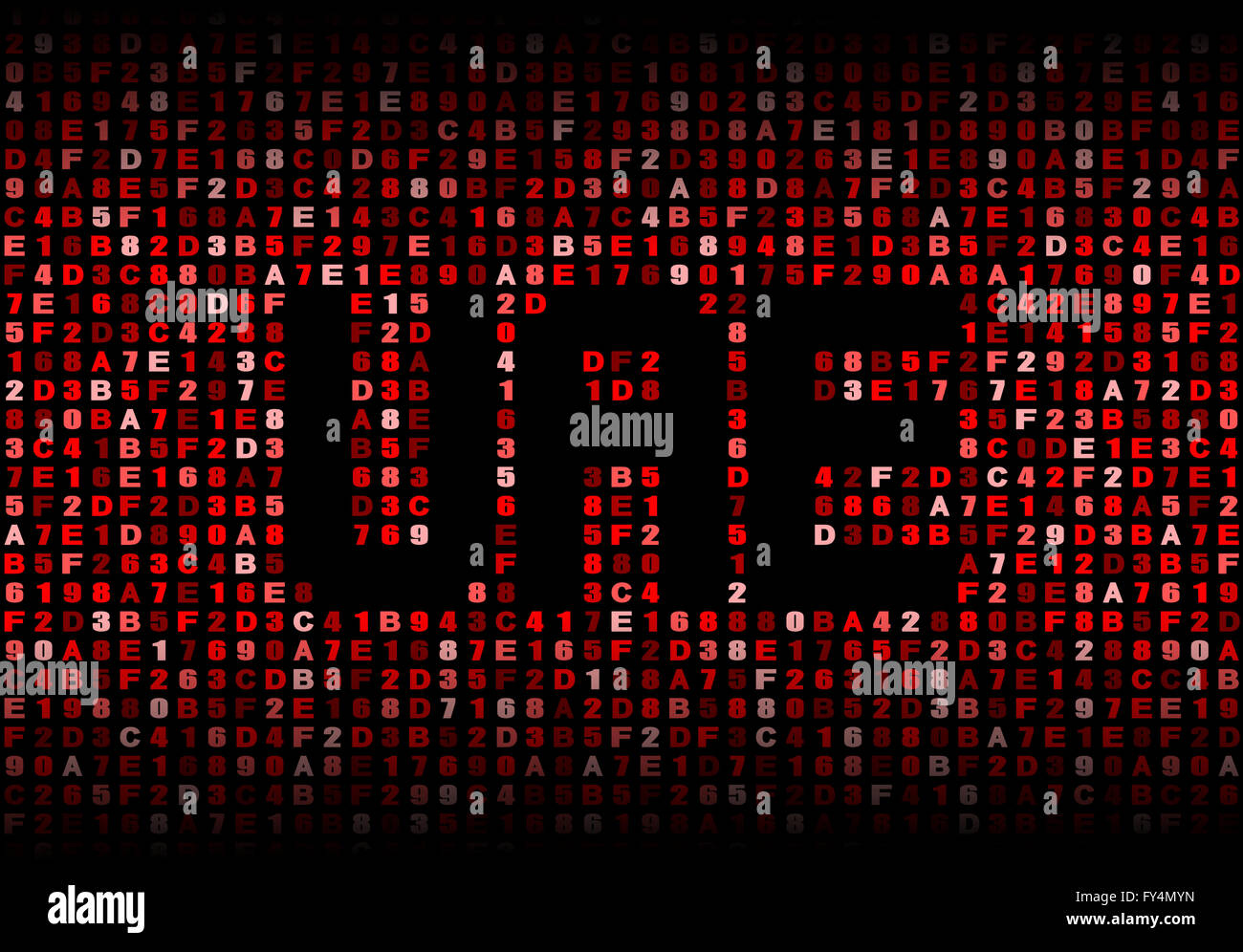 UAE text on hex code illustration Stock Photo - Alamy