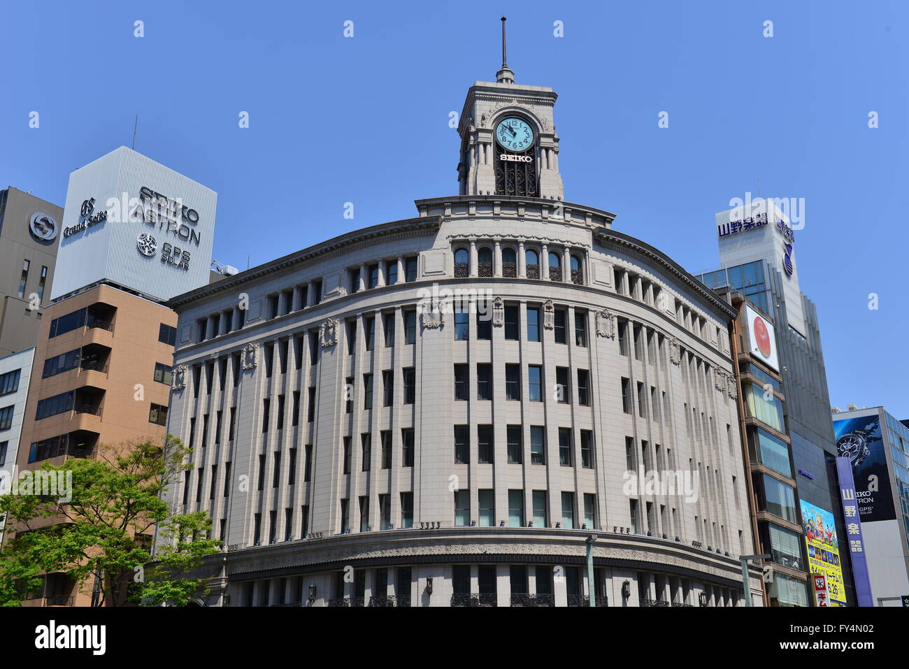 Ginza, Tokyo, Japan Stock Photo - Alamy