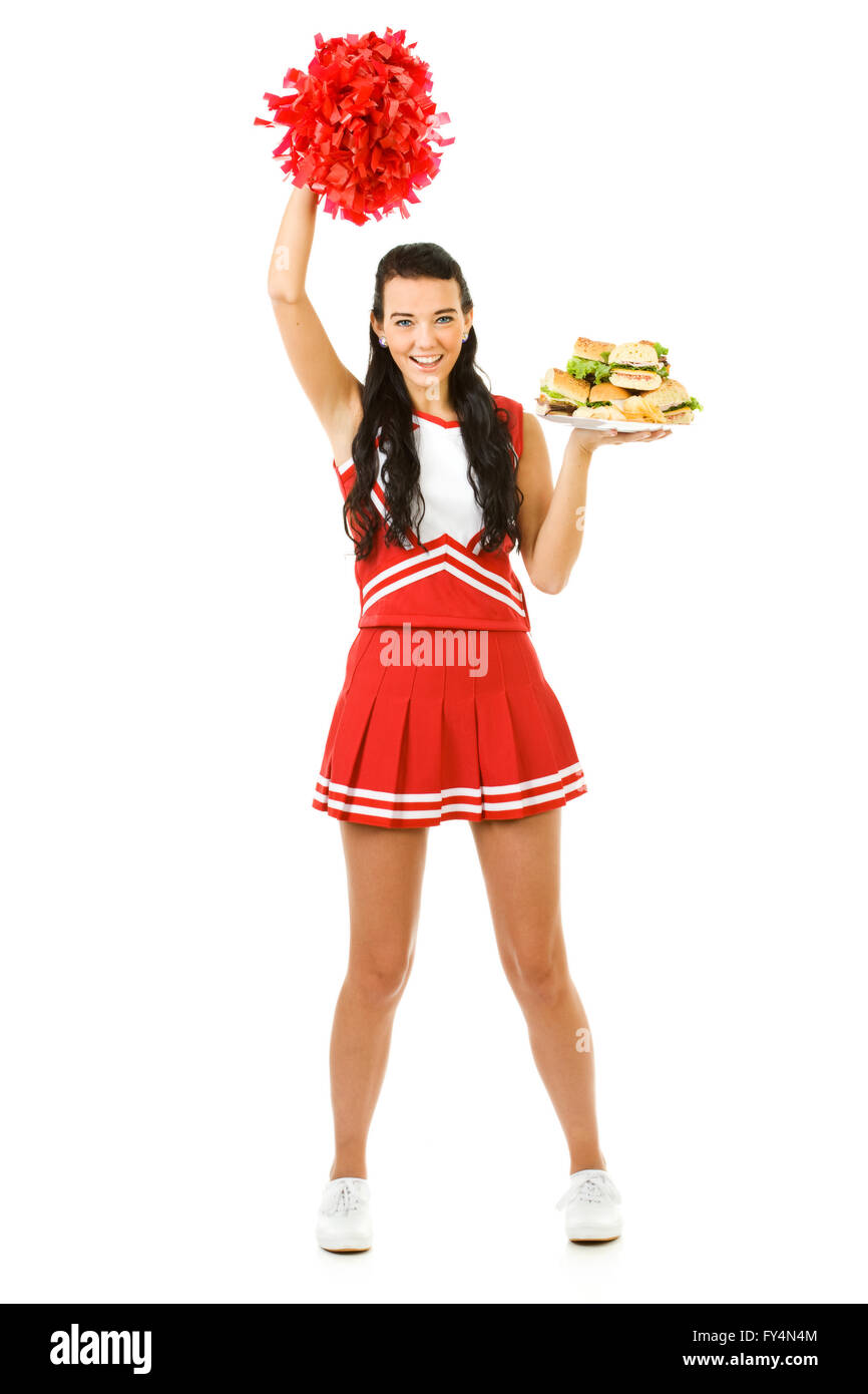 Female teen cheerleader hi-res stock photography and images - Alamy