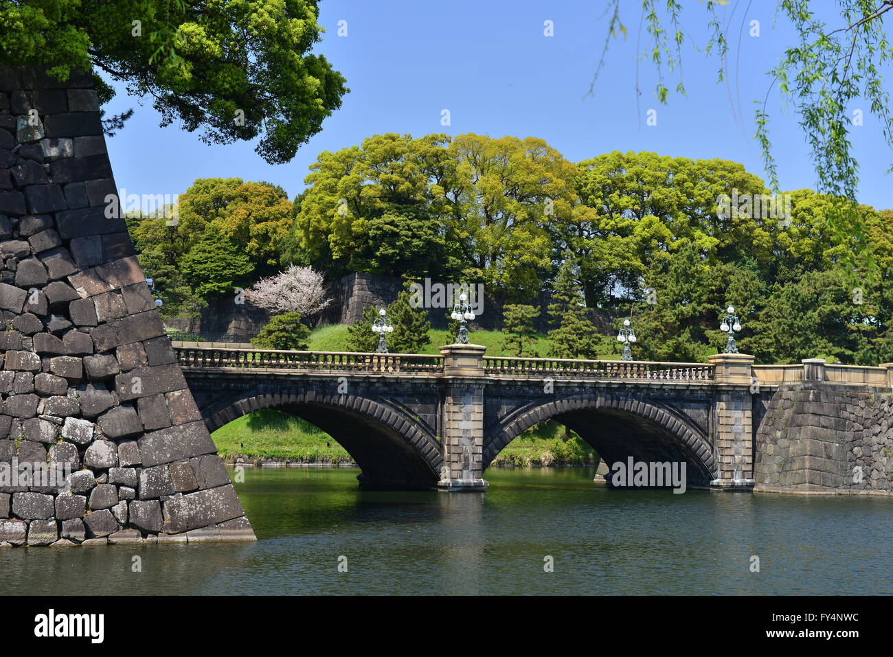 Nijubashi Bridge, Tokyo, Japan Stock Photo - Alamy