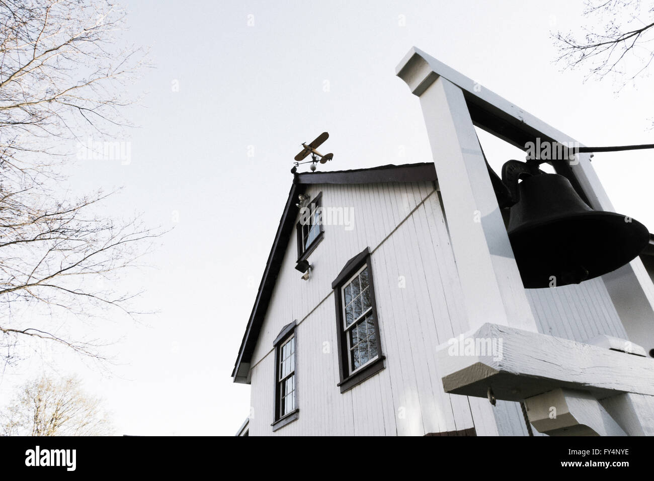 Old iron school bell hi-res stock photography and images - Alamy