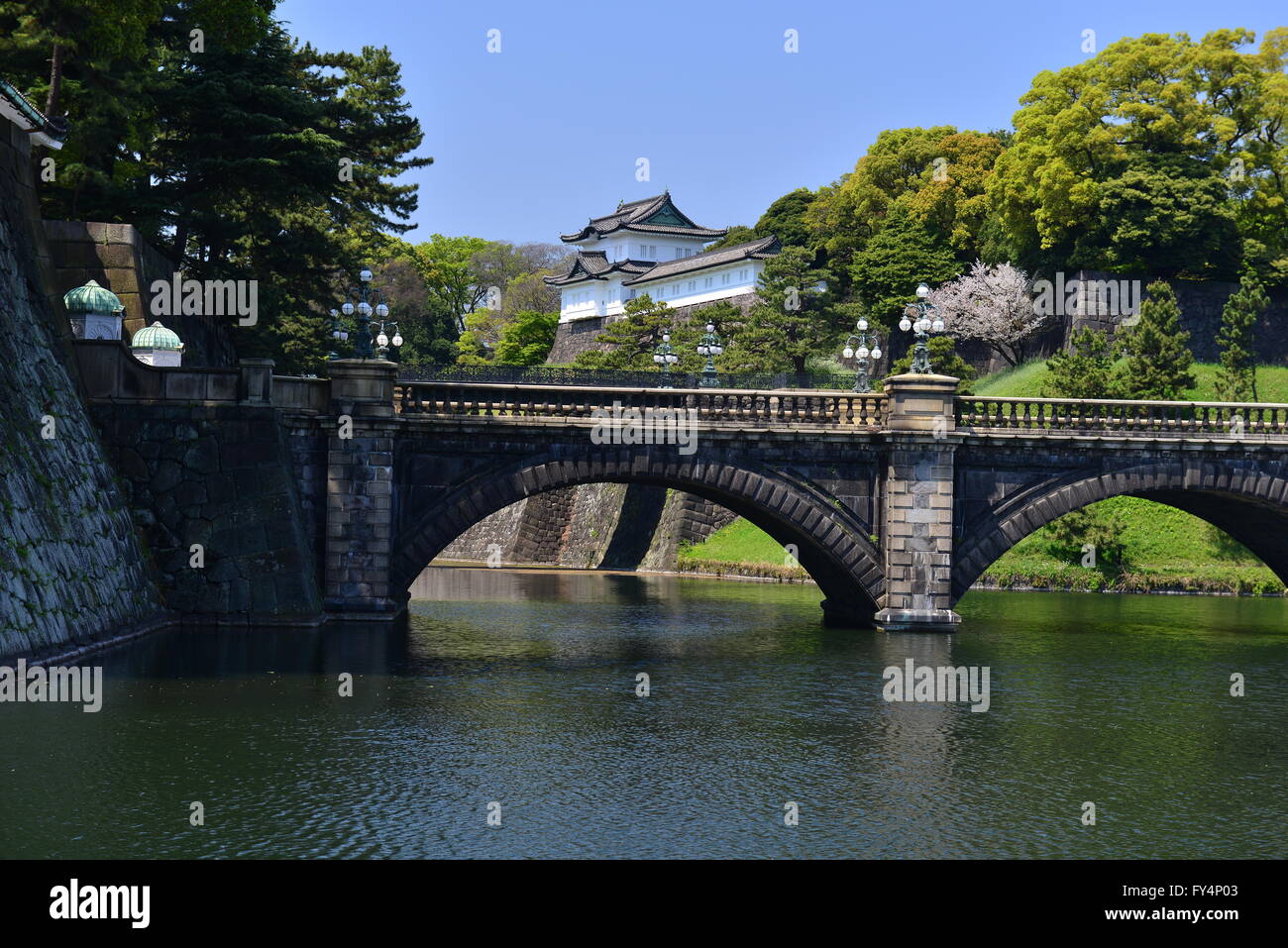 Nijubashi Bridge, Tokyo, Japan Stock Photo - Alamy