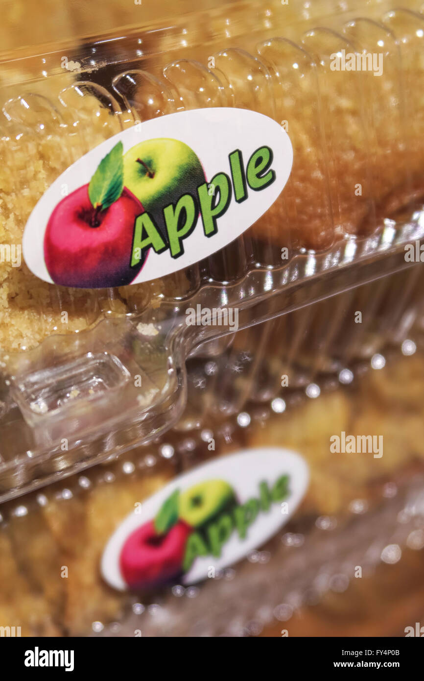 Apple Muffin Display at in-store Bakery, Weis Supermarket, Doylestown ...