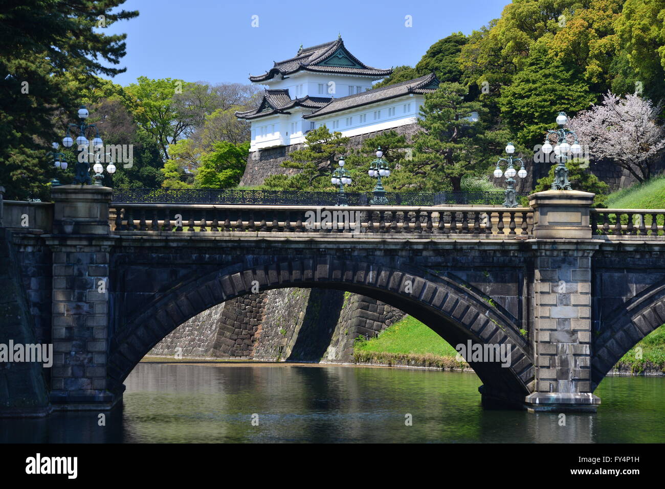 Nijubashi Bridge, Tokyo, Japan Stock Photo - Alamy